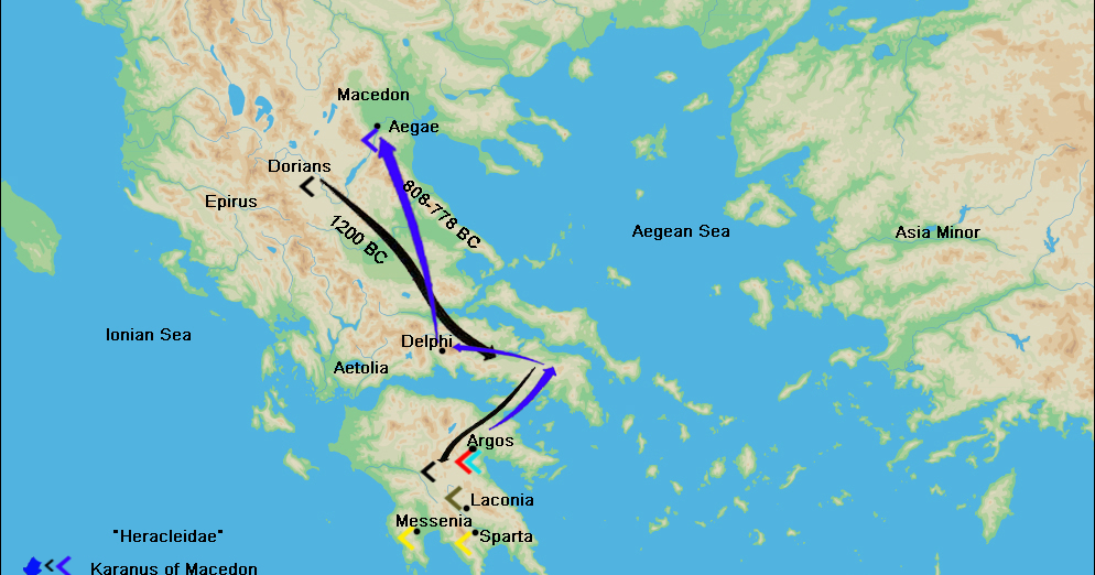 Αρχαία Ελλάς: Ο Κάρανος ο γενάρχης του βασιλικού οίκου της Μακεδονίας ...