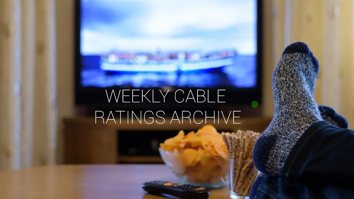 Weekly Cable Ratings Archives - TV-aholic's TV Blog