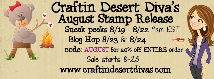Tx Scrapper Mom: Craftin Desert Diva Stamp Release Hop