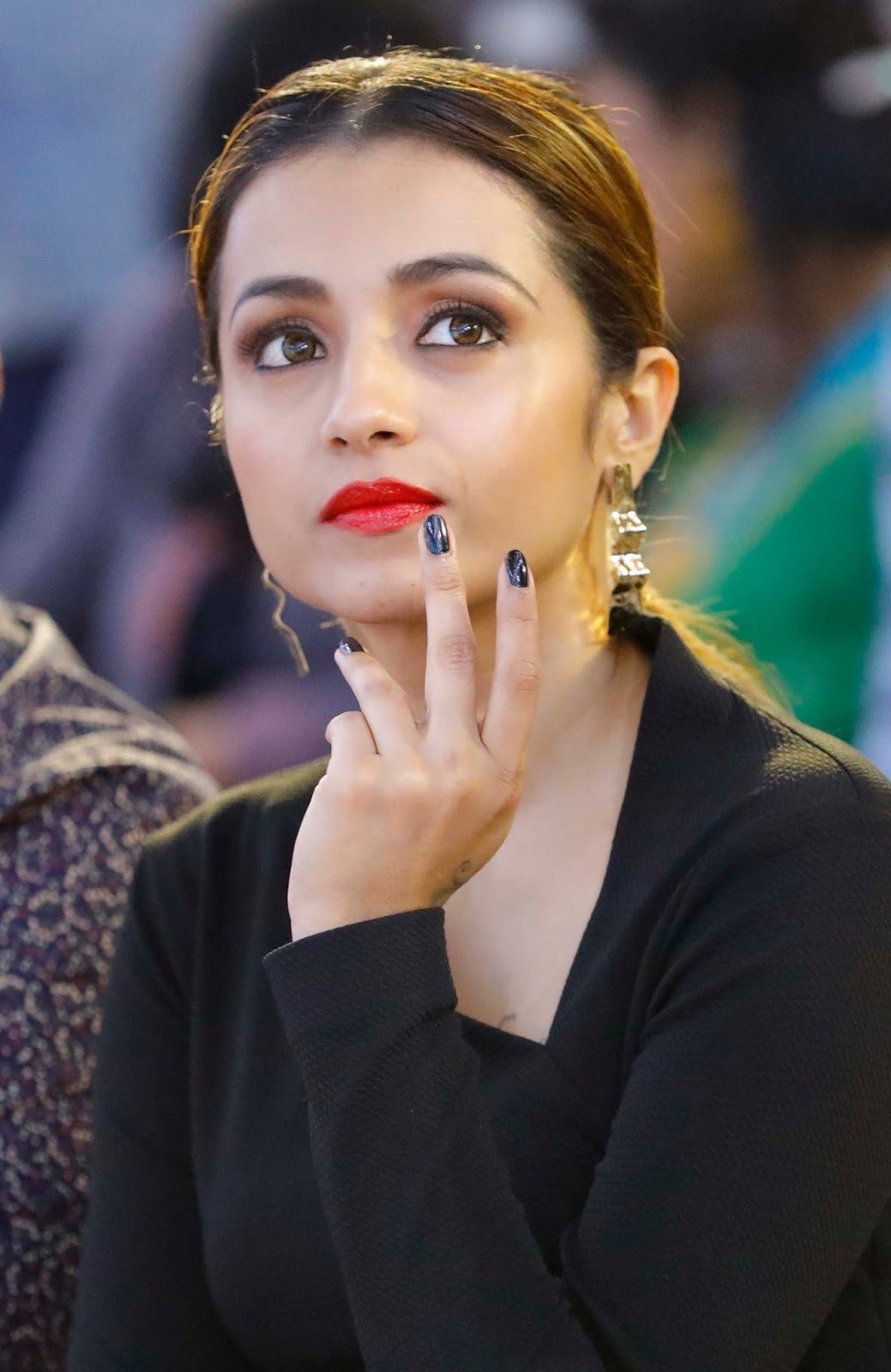 Trisha Krishnan Latest Photos In Black Dress - Hollywood | Tollywood ...