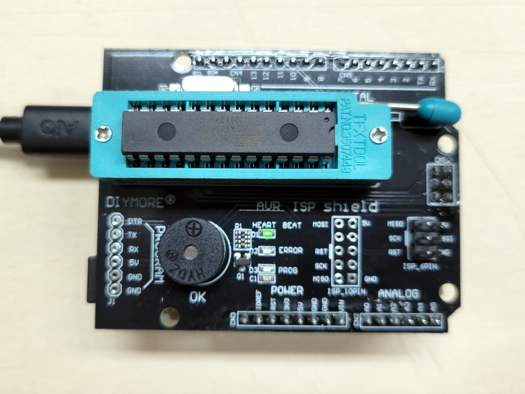 40% Keyboards: Arduino ISP bootloader flash