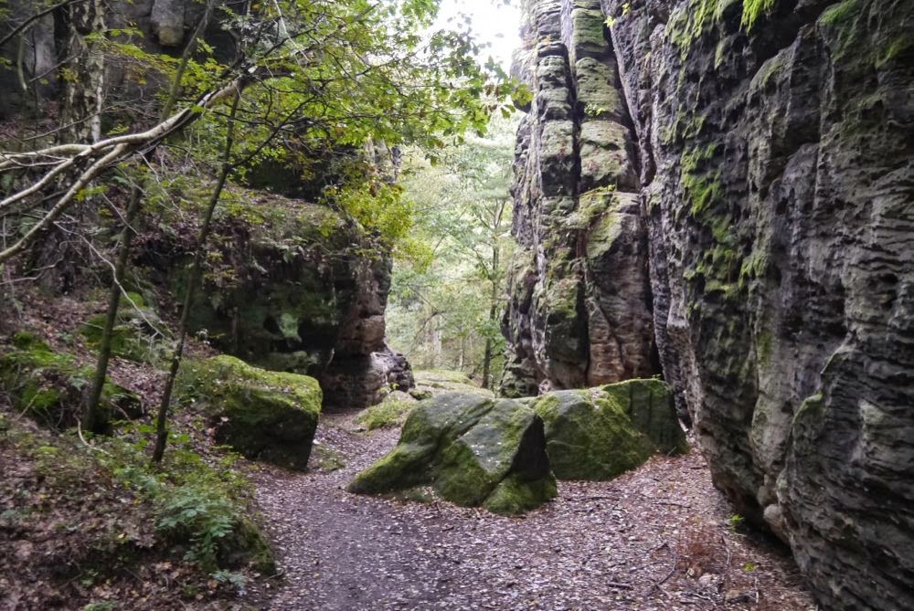 Sächsische Schweiz 2013 - Über die Bärensteine zum Rauenstein