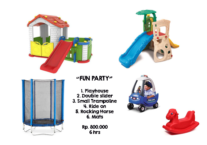 Sewa Mainan dan Kids Corner Jakarta: Sewa Pesta