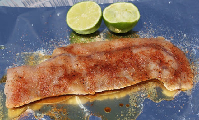 Grilled Fresh Florida Seasoned Redfish with Lime Butter Sauce | What's ...