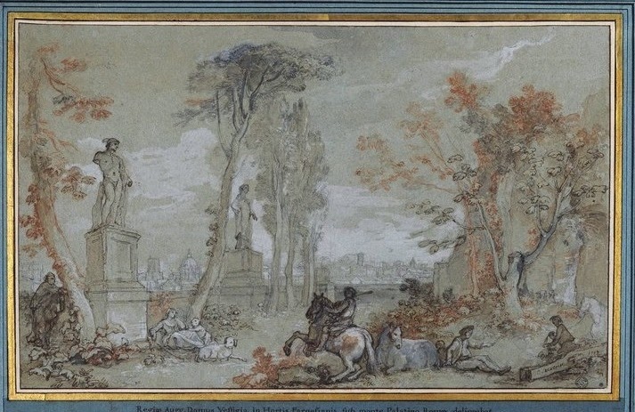 Spencer Alley: Landscape and Figure Drawings by Charles-Joseph Natoire