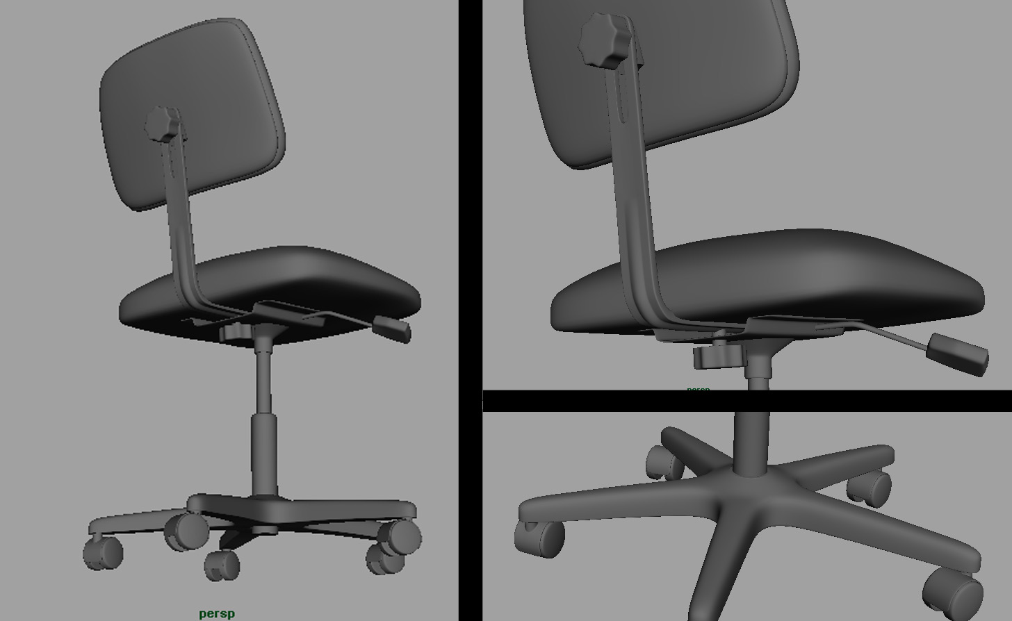 Amber Mills Digital Animation: Student work, First semester, Chair ...