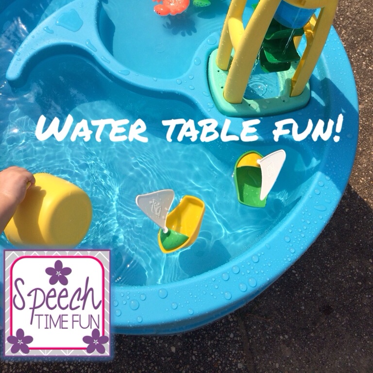 Water Table Fun: great way to promote language and social skills ...