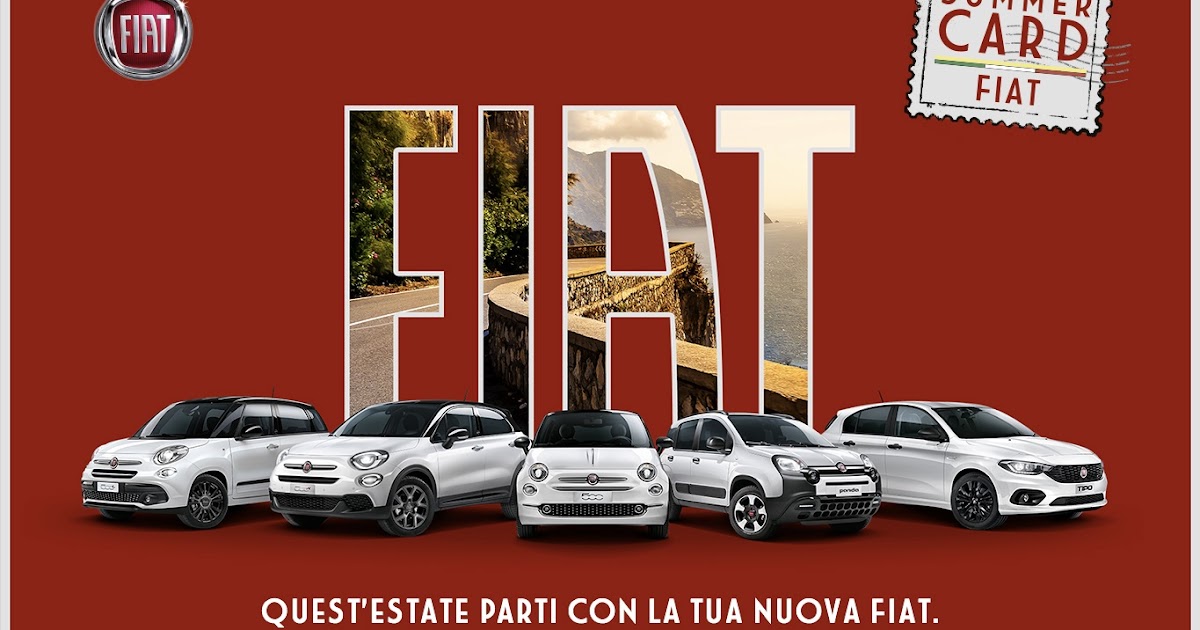 Con Summercard i vantaggi per l’acquisto di un modello FCA continuano ...