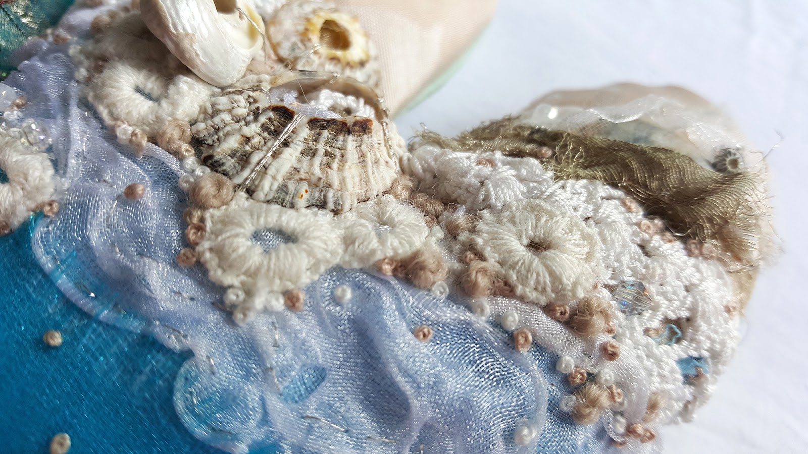 CAROLYN SAXBY MIXED MEDIA TEXTILE ART