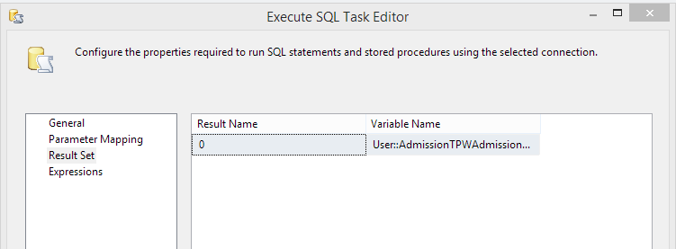 hello this is a heading: SSIS using variables and params in queries