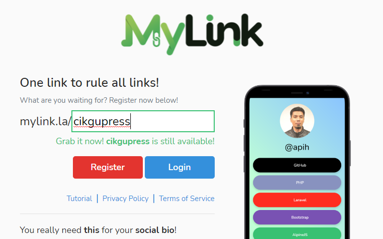 Cara Mudah Kongsi Links Guna MyLink