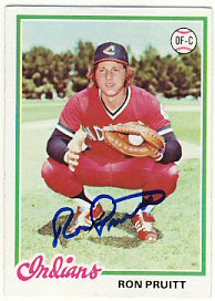 Droidtrader's Sports Memorabilia: Ron Pruitt TTM Return