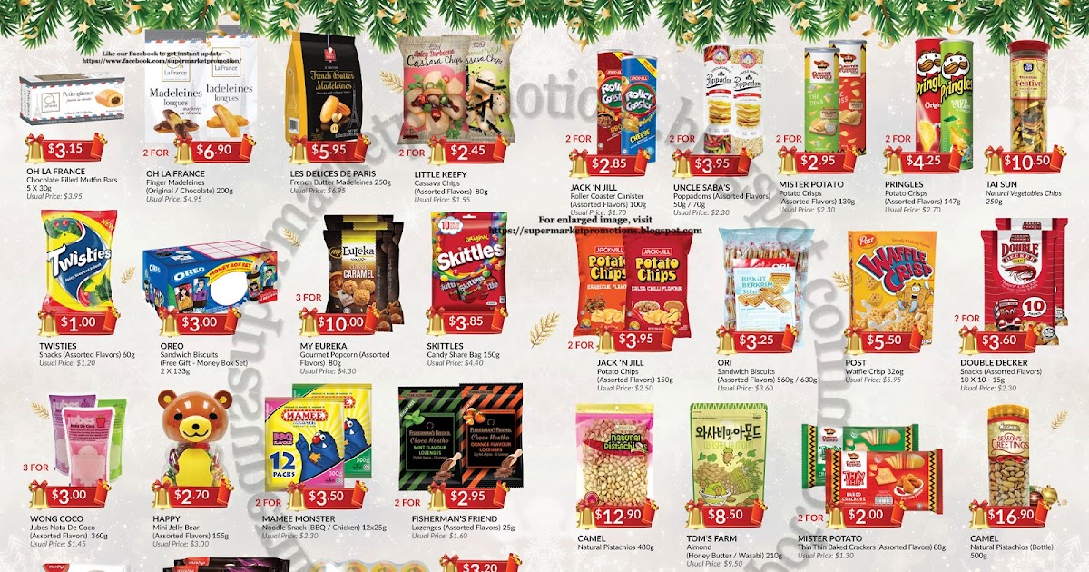 Sheng Siong Christmas Snacks & Treats Promotion 05 November 2020 ...