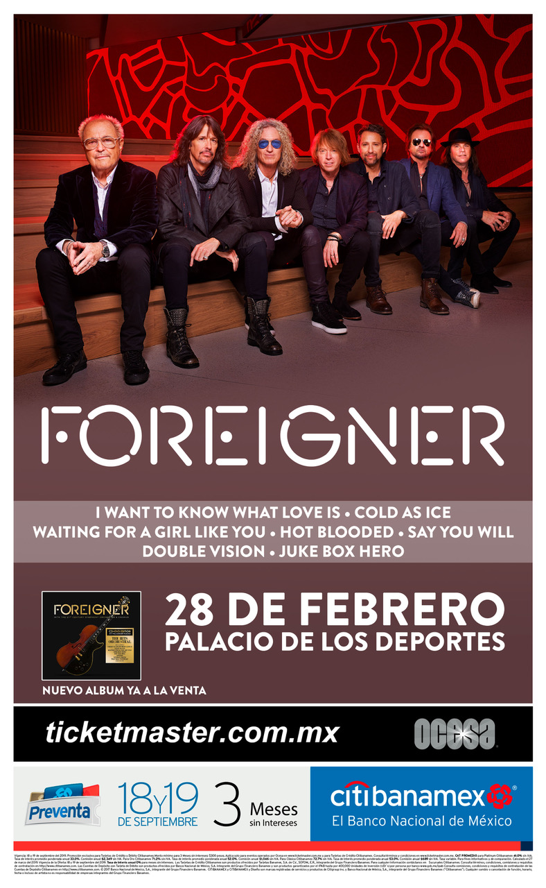 EnPOPados: FOREIGNER ANUNCIA TRIUNFAL REGRESO A LA CIUDAD DE MÉXICO. // #EnPOPados