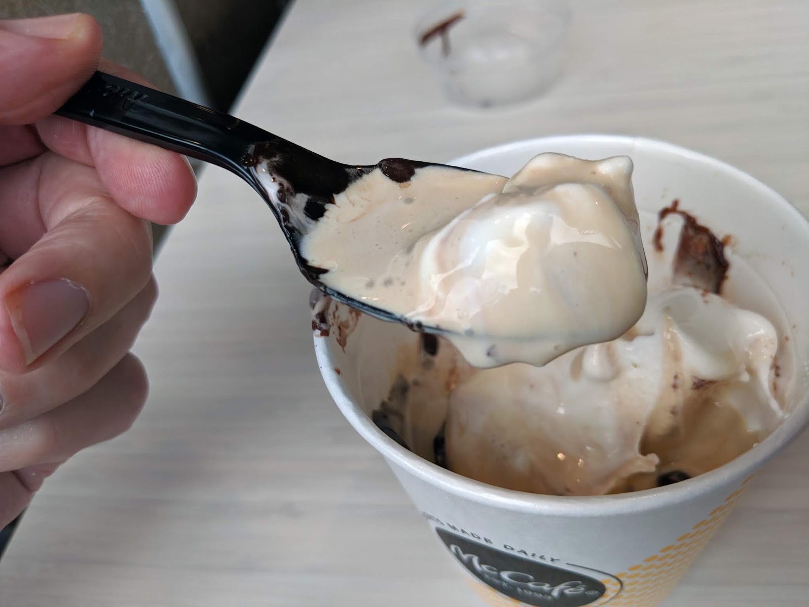 The Food Kingdom: McDonalds Affogato - An Off-Menu Sensation
