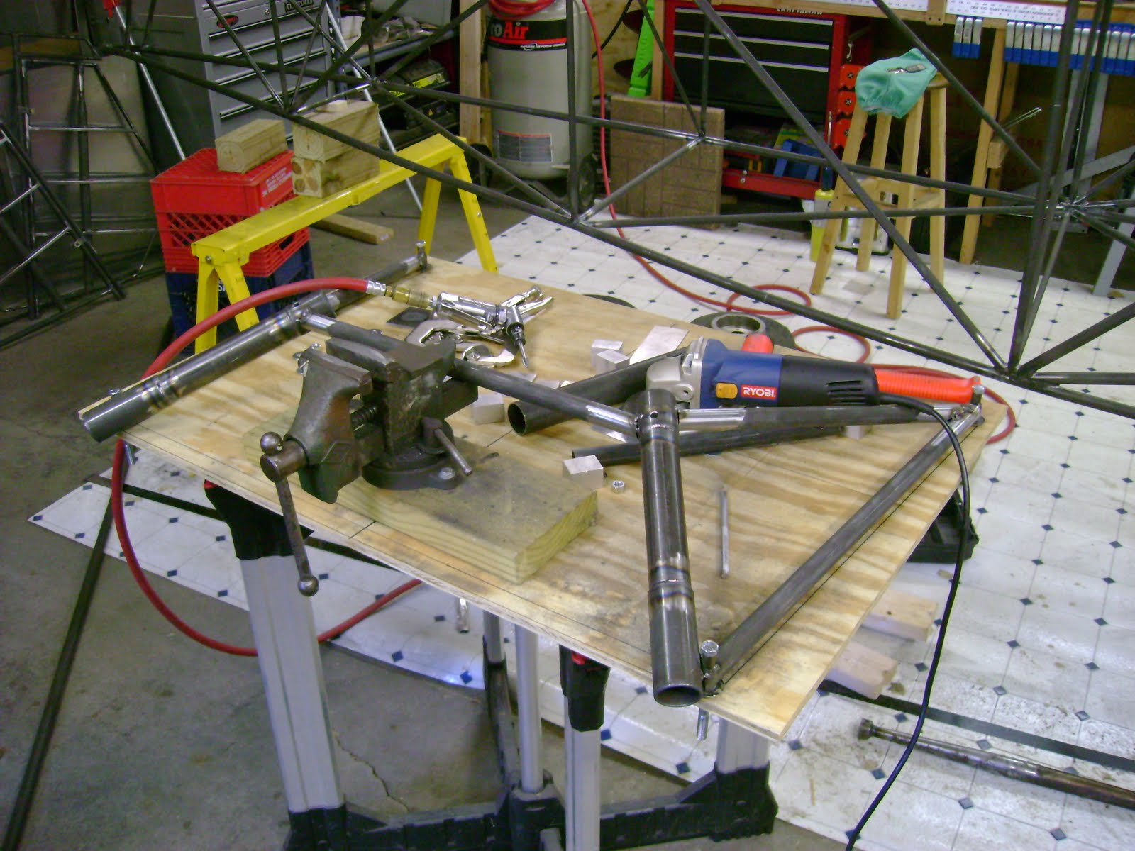 Tailwind Build in Minnesota: Landing Gear Mount