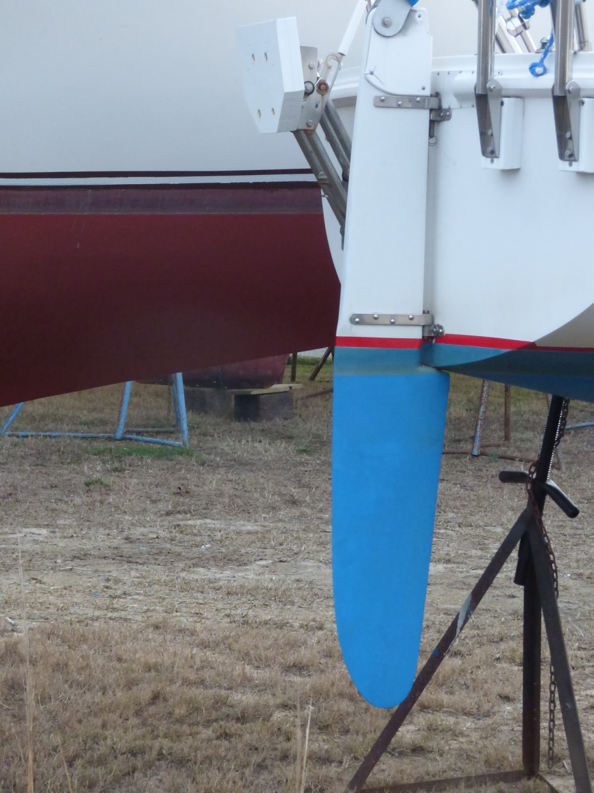 George's Neighborhood: Tanzer 22 rudder Design Types