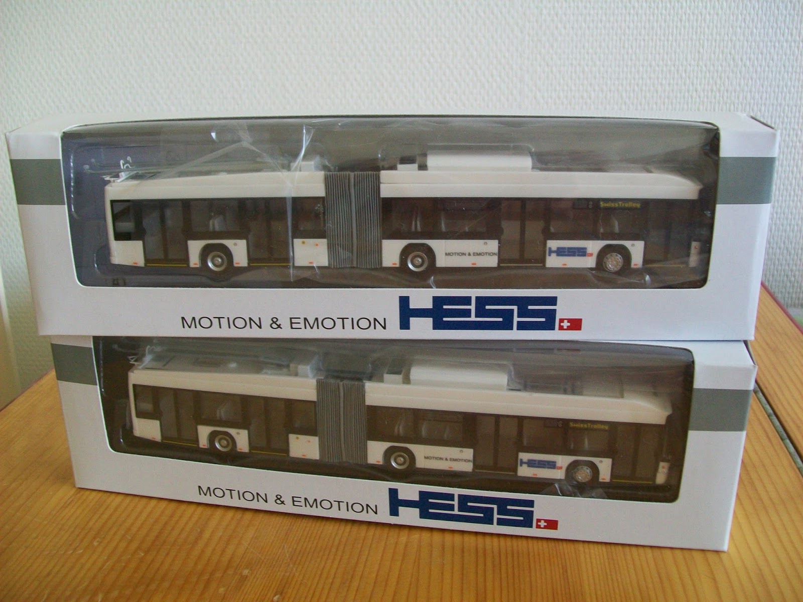 busamoi: Swiss Trolley HESS , 1/87 Motion & Emotion