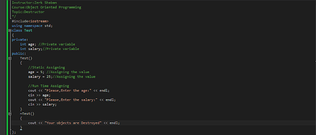 C Constructor And Destructor Wisdom Stack