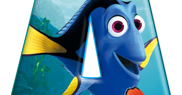 Abecedario Buscando a Nemo y Buscando a Dory. Finding Nemo Alphabet ...
