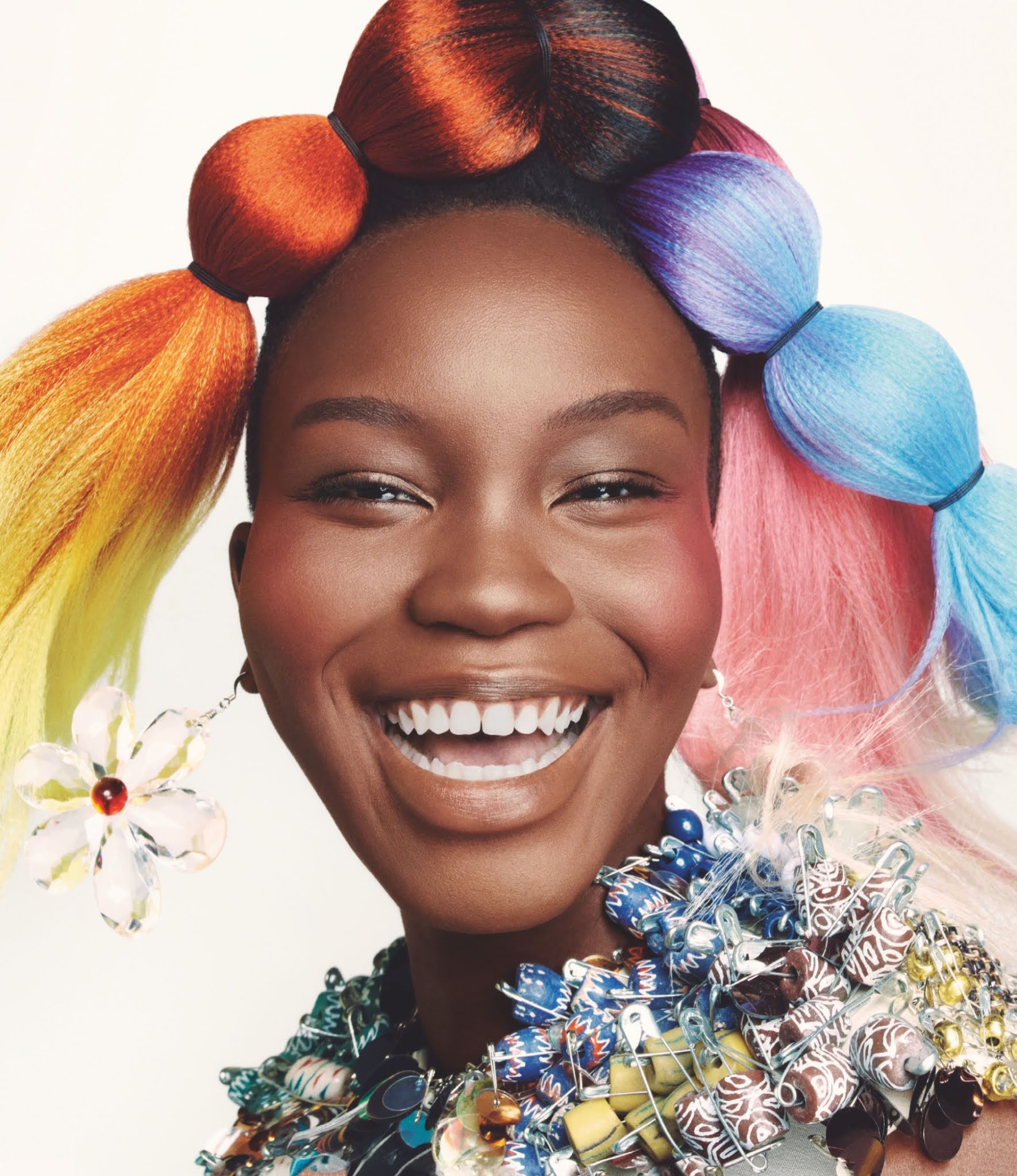 Achenrin Madit, Janaye Furman, Mona Tougaard & Precious Lee in Vogue UK ...