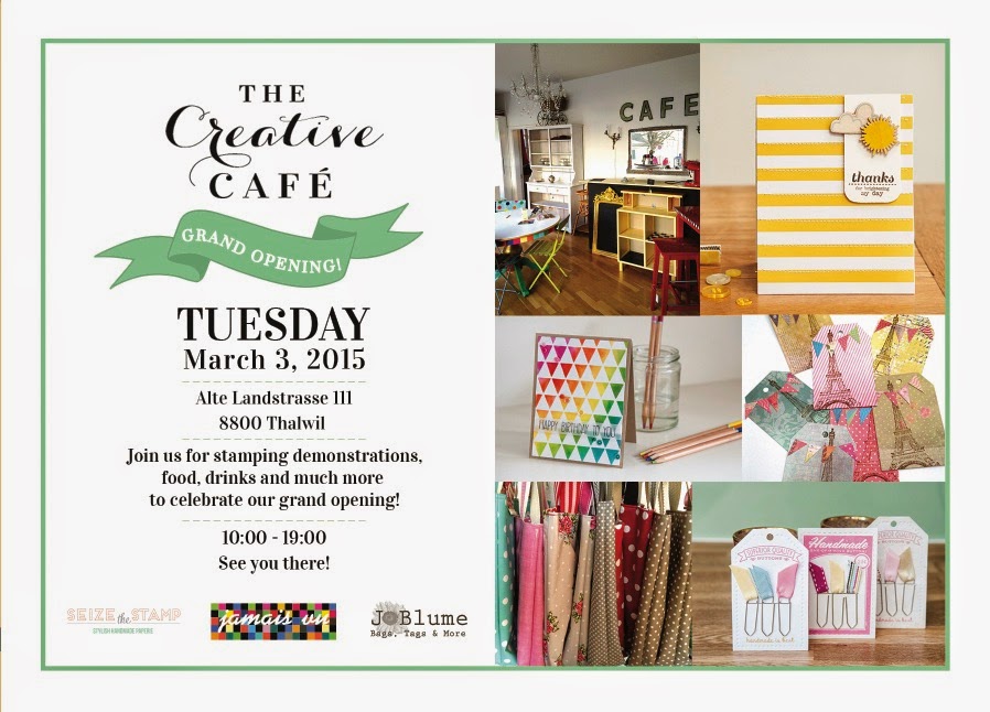 The Creative Café: GRAND OPENING OF THE CREATIVE CAFÉ