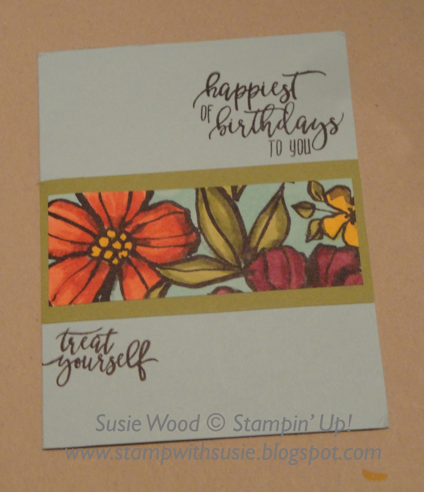Stamp with Susie: 'Picture Perfect Birthday' stamp set with Petal ...