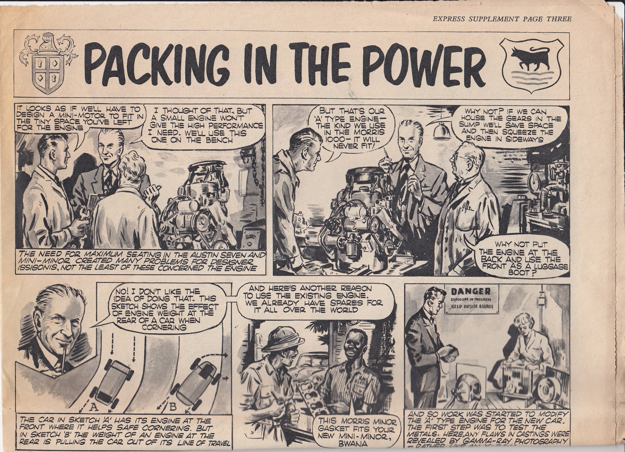 Boys Adventure Comics: Express Weekly supplements - part 3 (of 3)