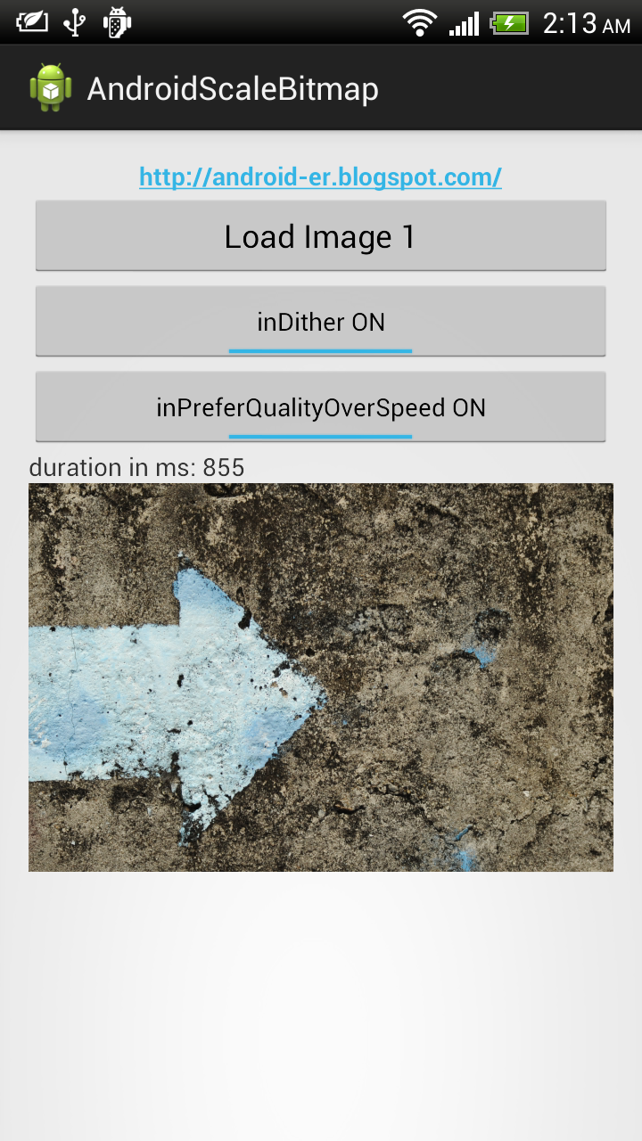 Android Er Scale Bitmap With Indither And Inpreferqualityoverspeed