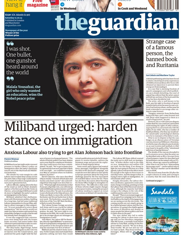 BE SMART. LEARN ENGLISH!: Malala Yousafzai, the girl who only wanted an ...