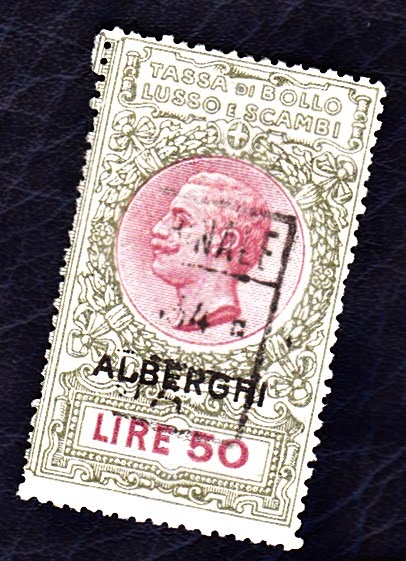 CULTURA FILATELICA: Tassa di Bollo lusso e scambi da 50 lire ...