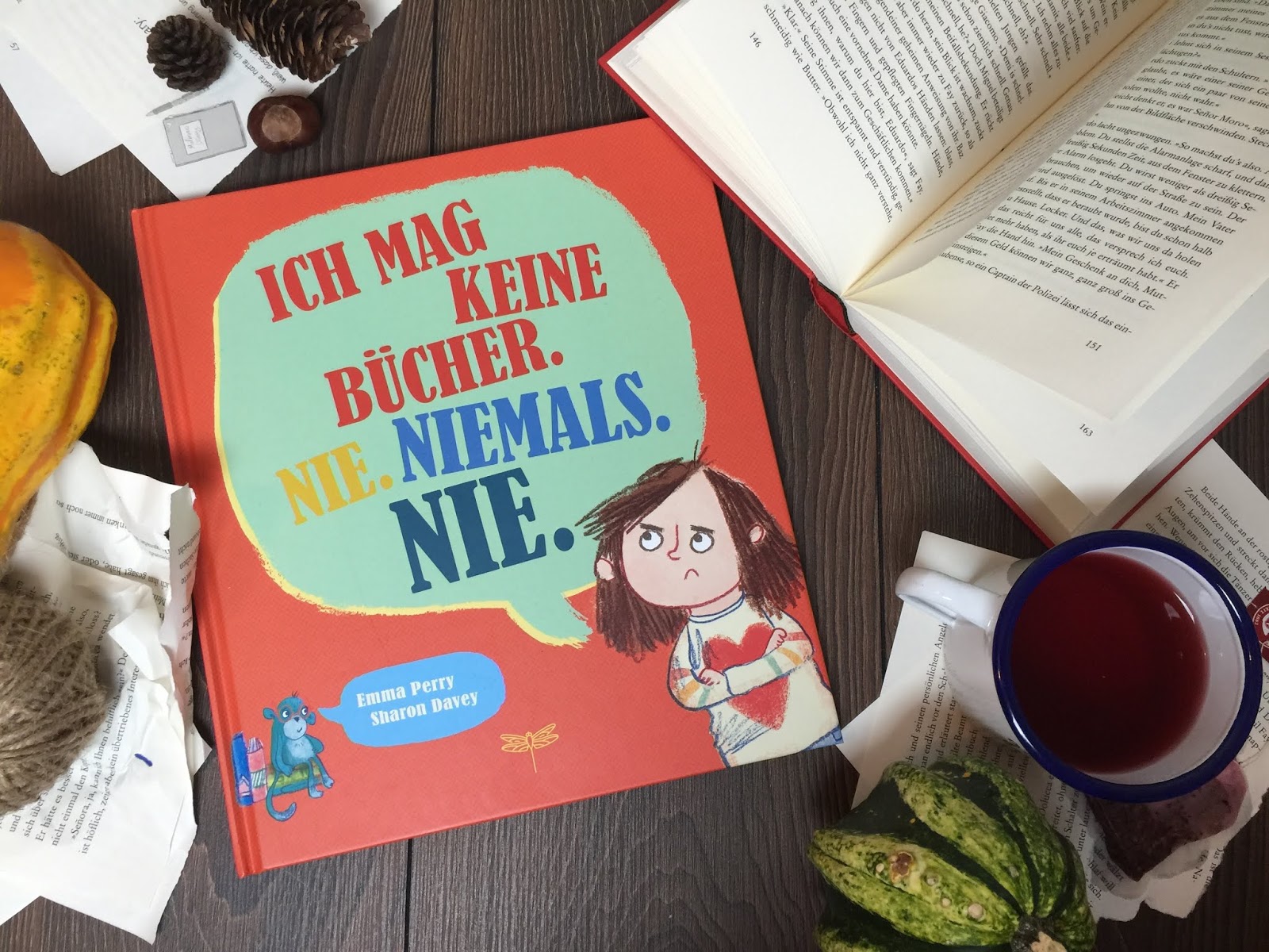 Nessis Bücher: [Mama & Kind Rezension] Ich mag keine Bücher. Nie ...