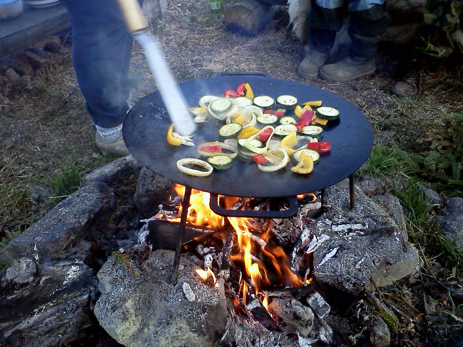 Katerina's Journal: Cooking Outside