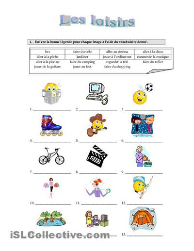 OH LÀ LÀ!: 1º de ESO. Unité 2. LE TEMPS DES LOISIRS