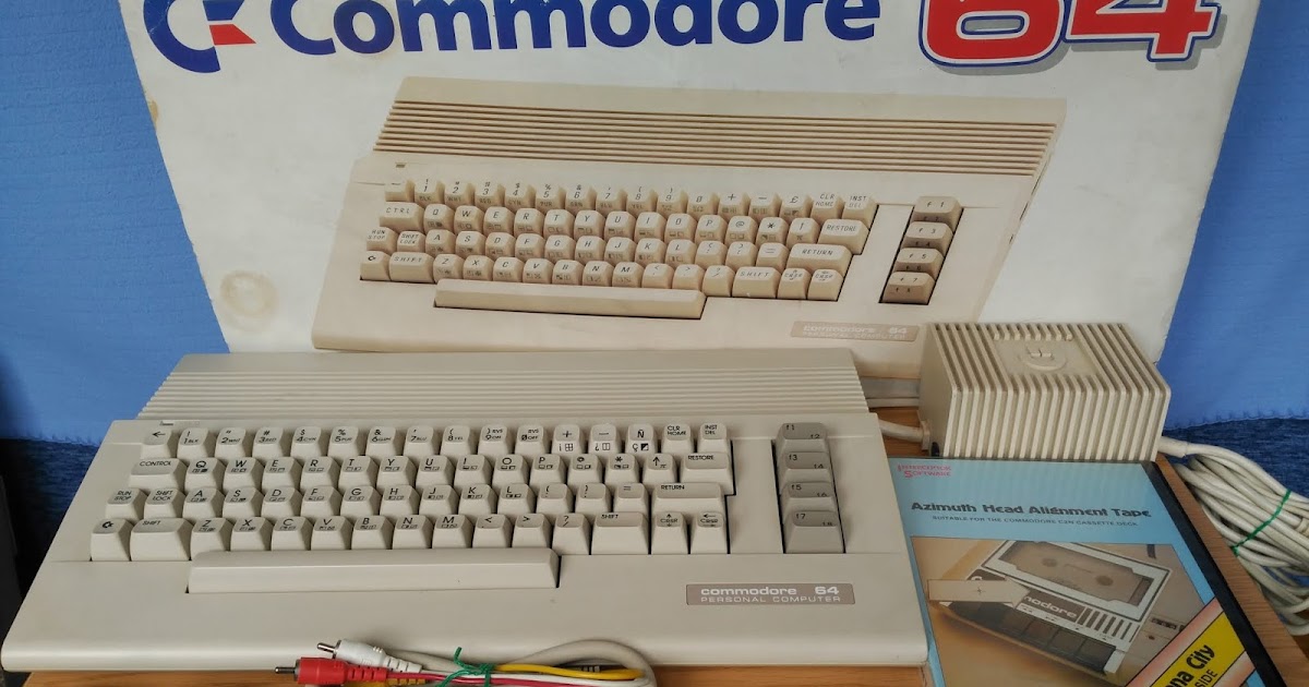 Retro Ordenadores Orty: Commodore 64C (1989) (placa base de nuevo ...
