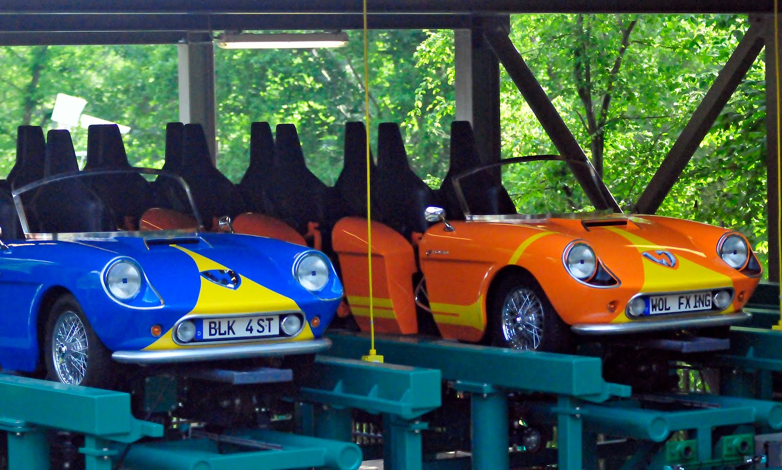 What coaster has your favorite train? Here’s mine, old Xcelerator ...