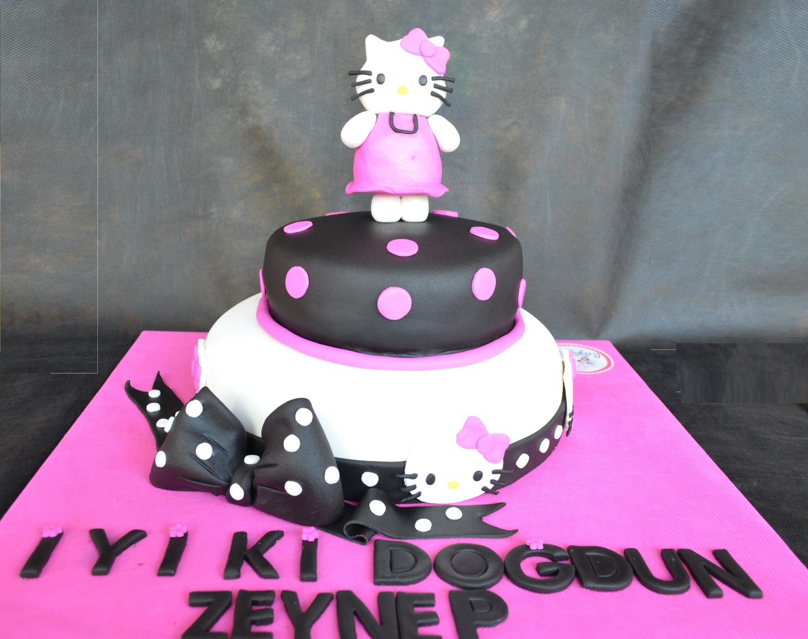 Le Bakery Butik Pasta: Hello Kitty Pastalar