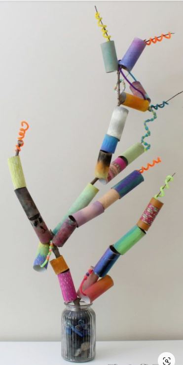 Junk art activities - construction