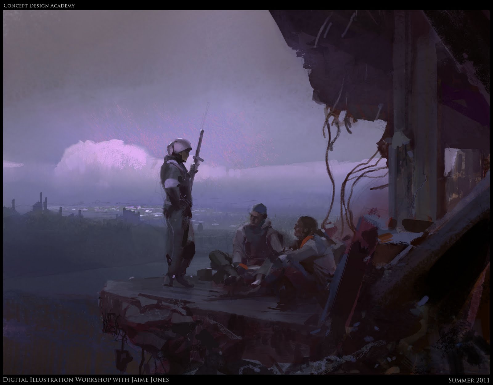 Concept Design Academy: Images from Jaime Jones' "Digital Illustration ...