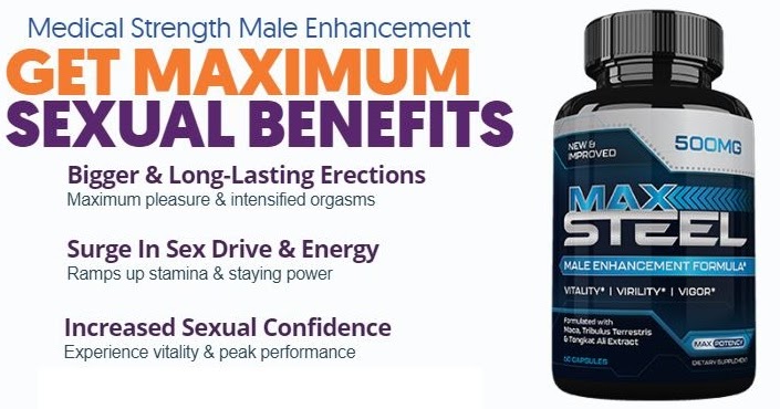 Max Steel Male Enhancement - Max Steel ED Reviews, Side Effects, Price ...