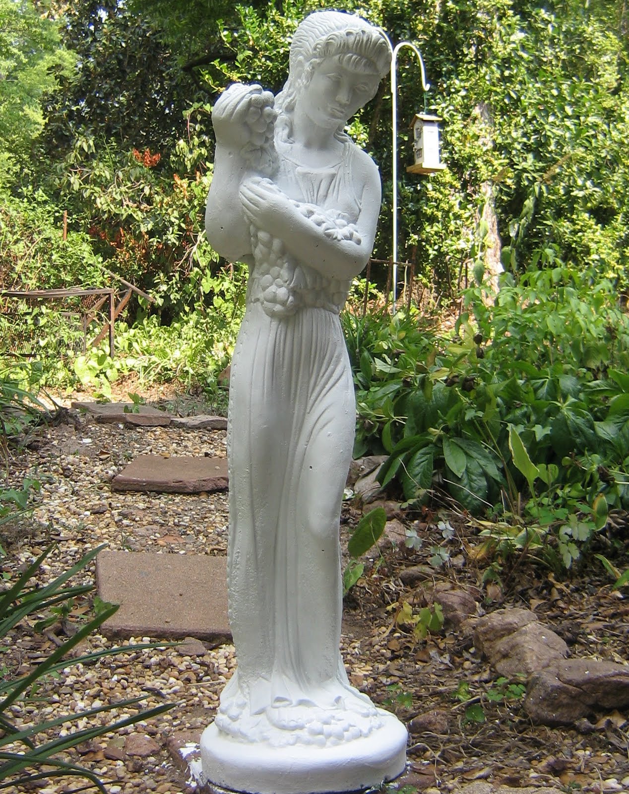 Statuary Makeover-How I transformed my Statues with Paint