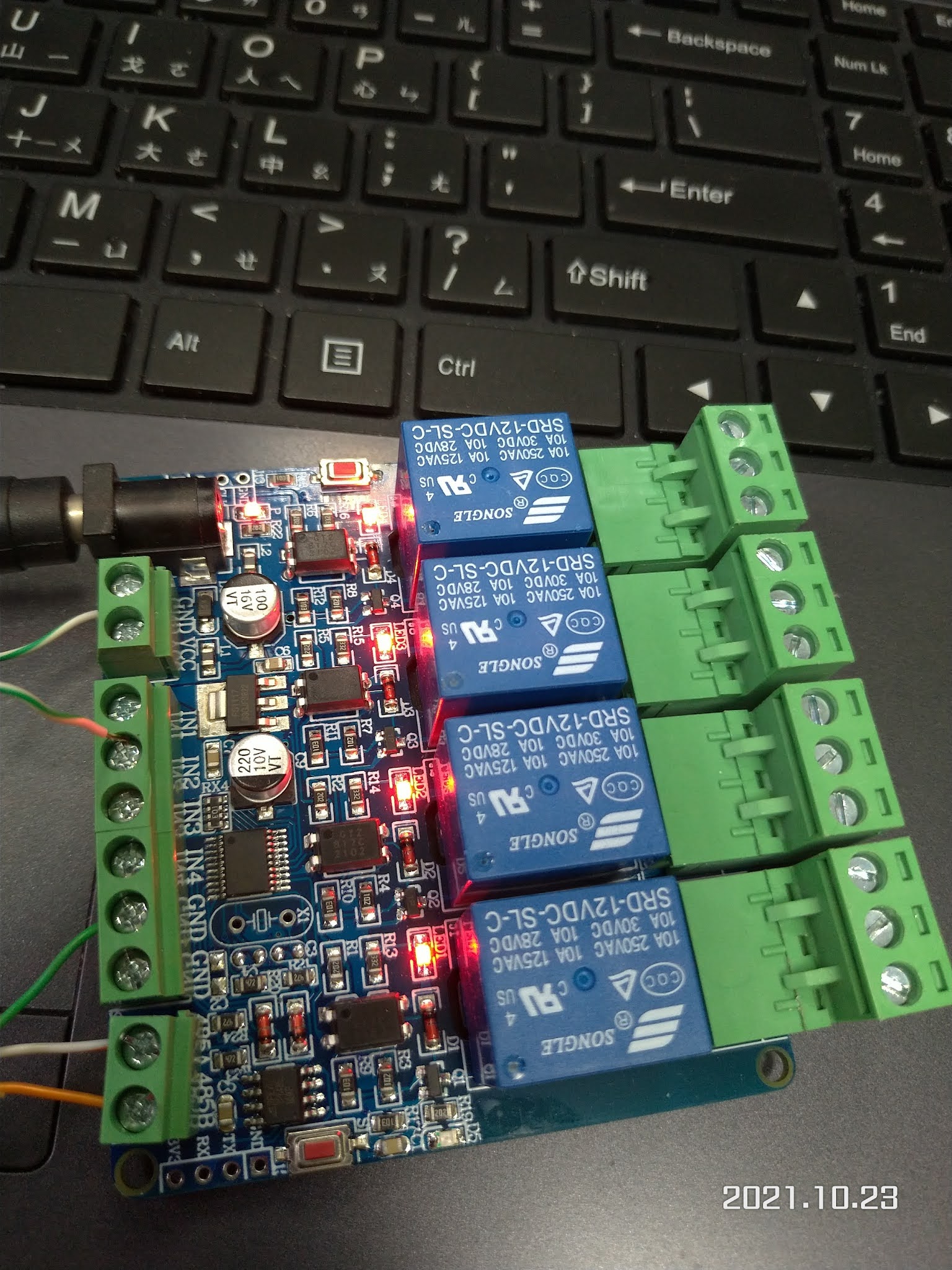 alex9ufo 聰明人求知心切: Node-Red ModBus RTU 控制4 Port Relay