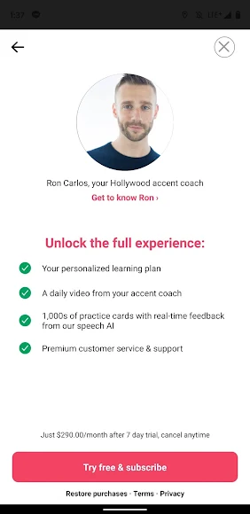 BoldVoice 好萊塢口音教練+哈佛研發 AI，帶你練習道地英語發音