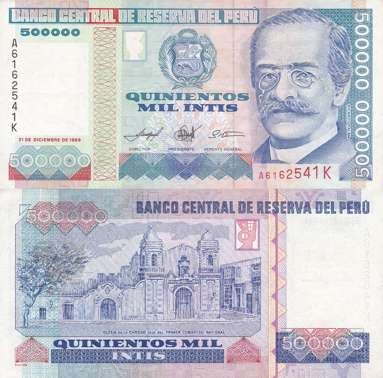 MI COLECCIÓN DE MONEDAS Y BILLETES: PERU - INTIS (1985 - 1991)