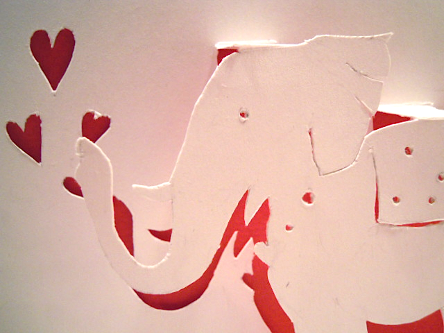 An Elephant a Day: Elephant No. 134: Pop-Up Card