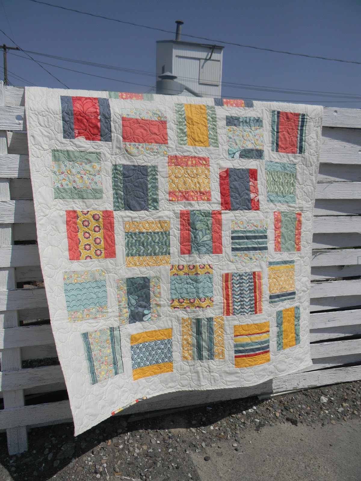 THE QUILT BARN: Salt Air Layer Cake Quilt