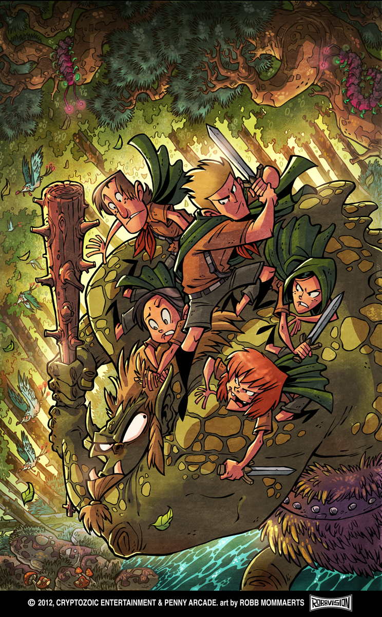 Robb Mommaerts Blog: Lookouts Issue 2 Cover Artwork