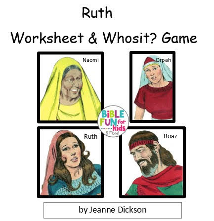 Ruth Whosit? Game | Bible Fun For Kids