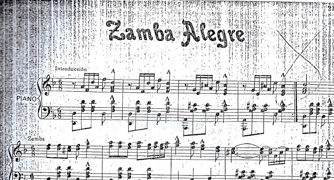 RAÍCES MUSICALES: ZAMBA ALEGRE (Resumén)