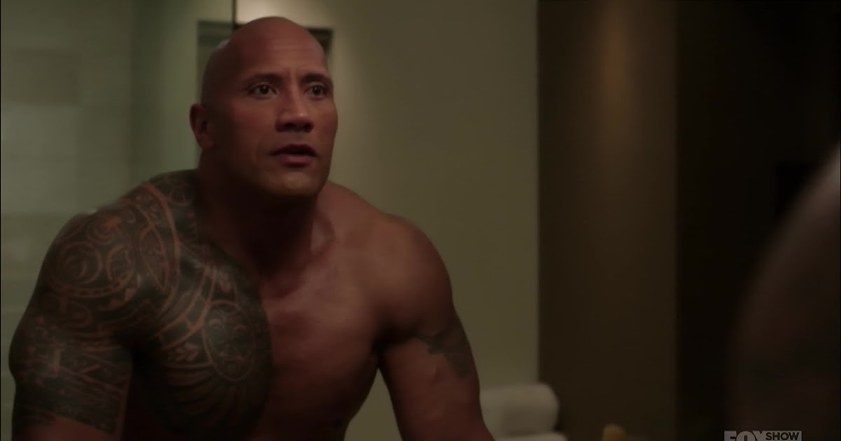 Auscaps Dwayne Johnson Shirtless In Ballers 3 05 Make Believe